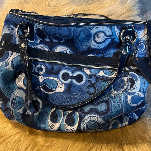 Coach | Bags | Authentic Coach Signature Logo Tote | Poshmark